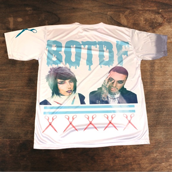 Hot Topic | Shirts | Botdf Blood On The Dance Floor Scissors Tour Shirt ...